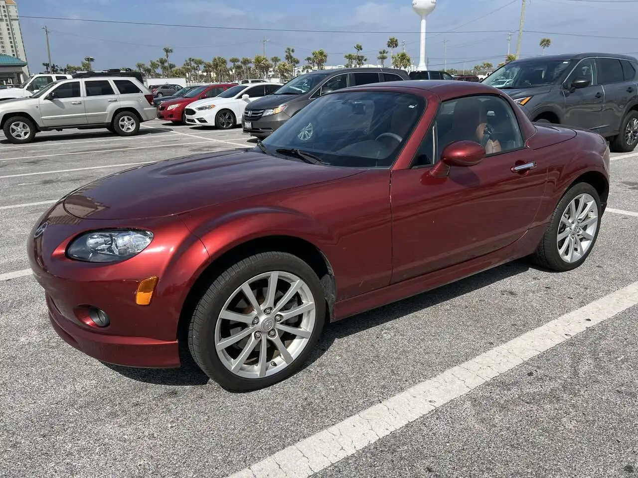 Miata Beach Side Top Up.jpeg | Mazdas247