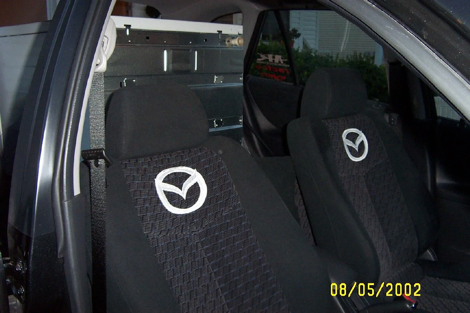my mp5 embroidered interior .jpg | Mazdas247